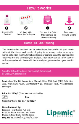 Mother's Milk DHA Test - Lipomic